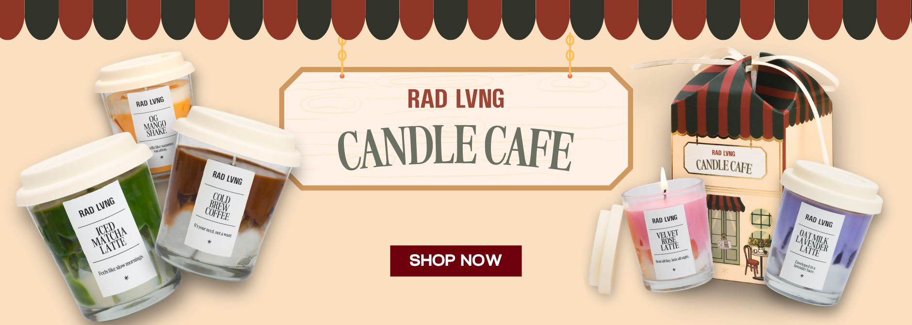 Premium Scented Candles | Soy Wax Candles | Rad Living – RAD LVNG